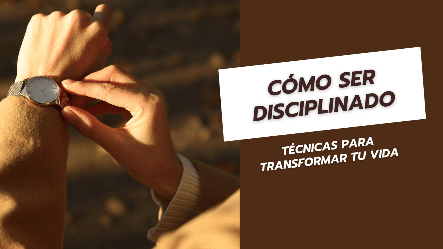 Cómo Ser Disciplinado: Técnicas para Transformar tu Vida