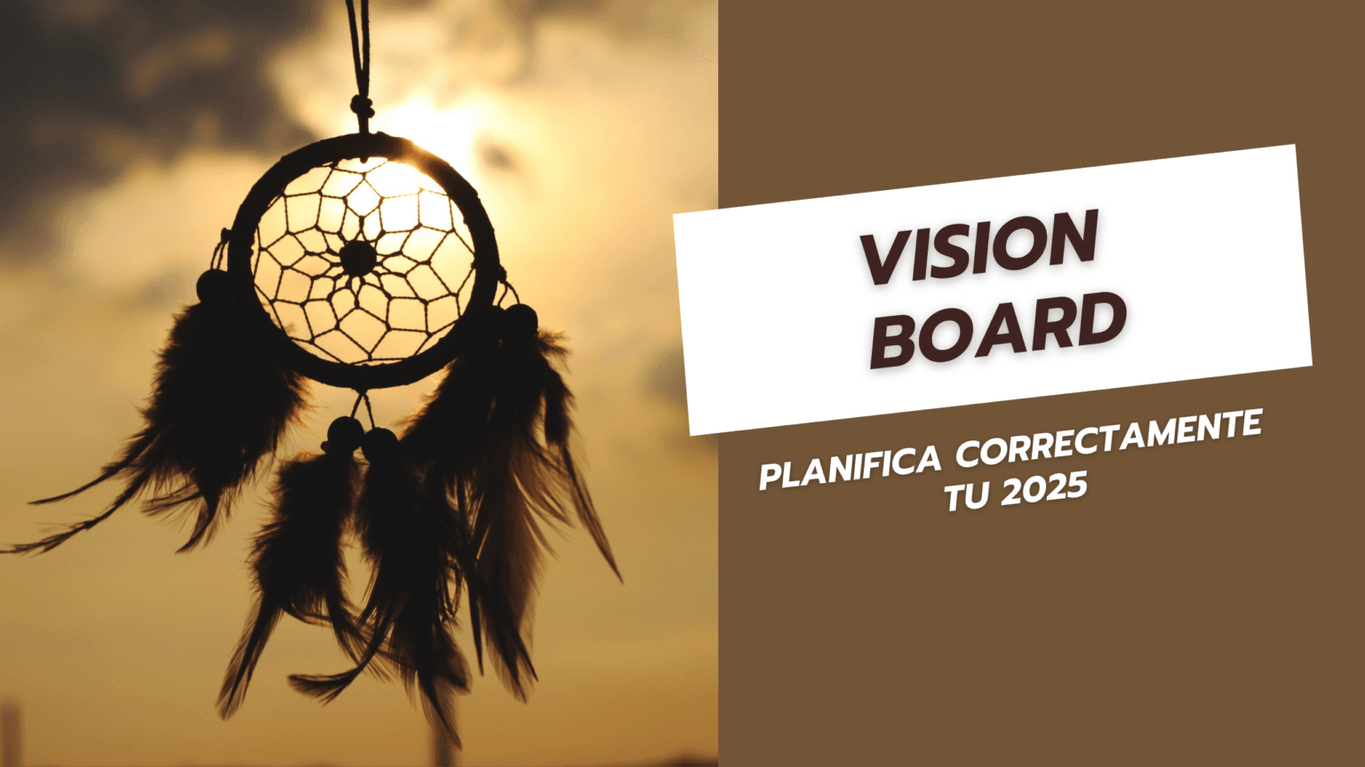 Vision board: Planifica correctamente tu 2025