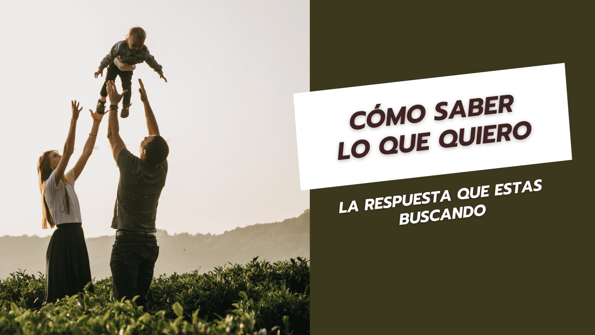 Cómo saber lo que quiero: La respuesta que estas buscando